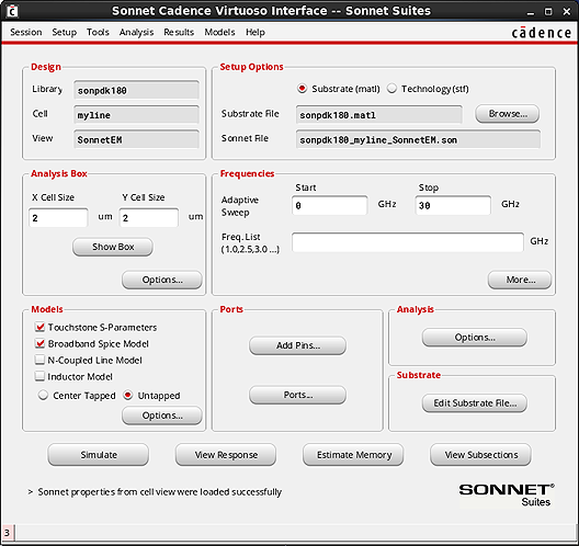 Design Flow For The Cadence Virtuoso Interface